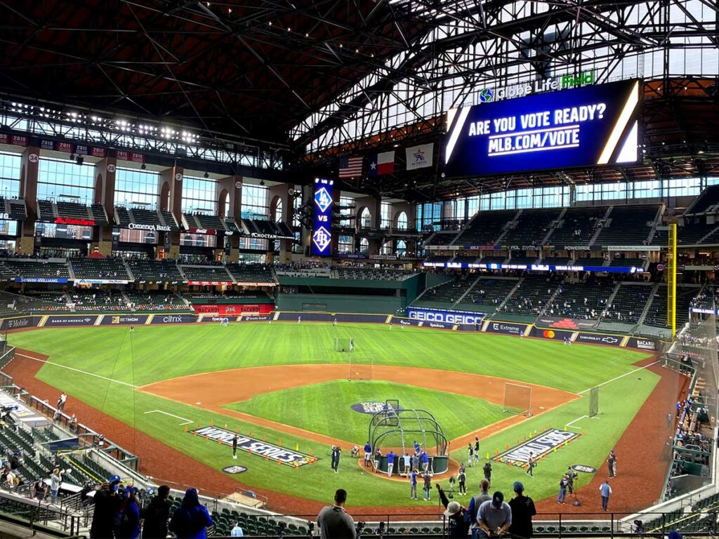 Globe Life Field | Texas Rangers | Baseball Bucket List