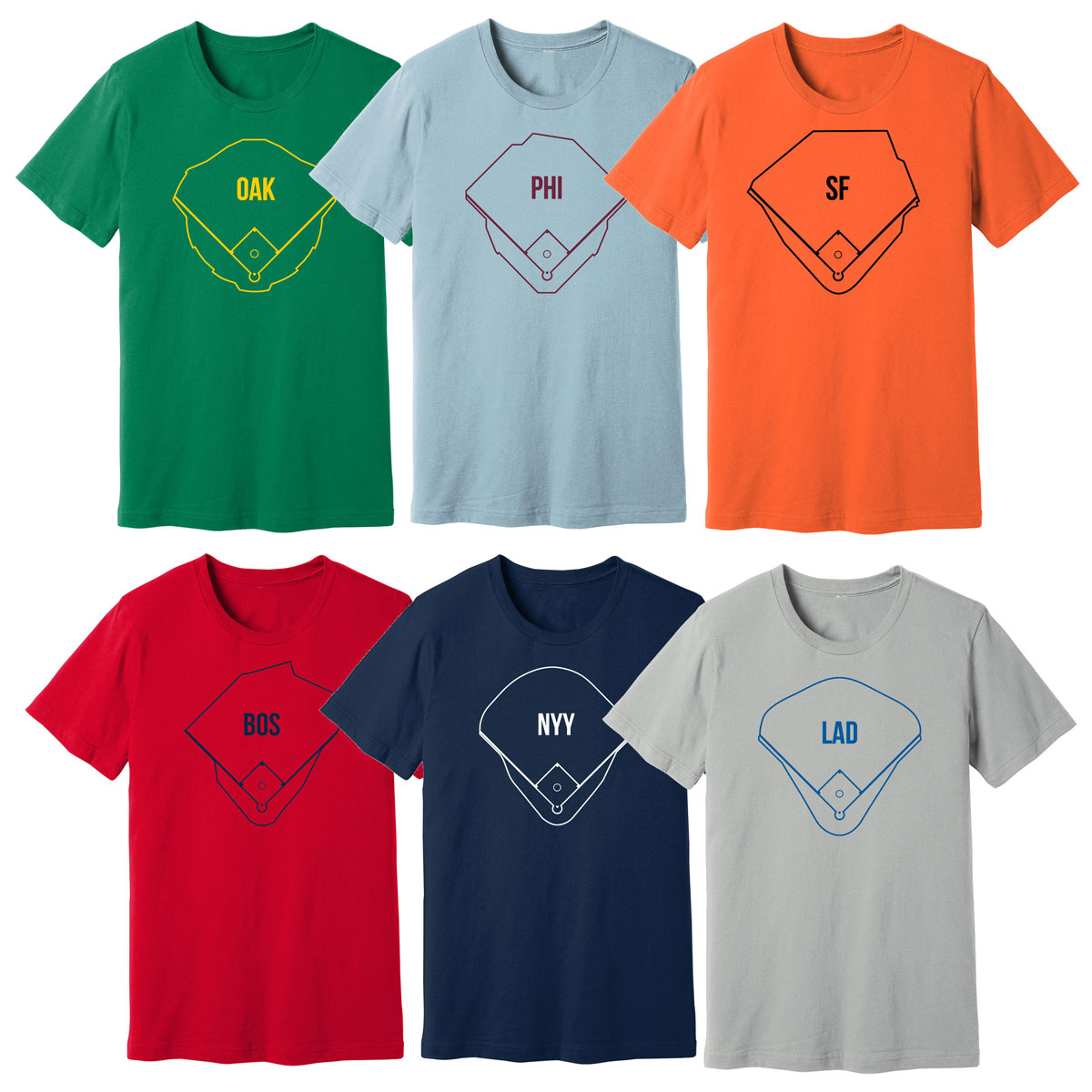T-shirts | Baseball Bucket List